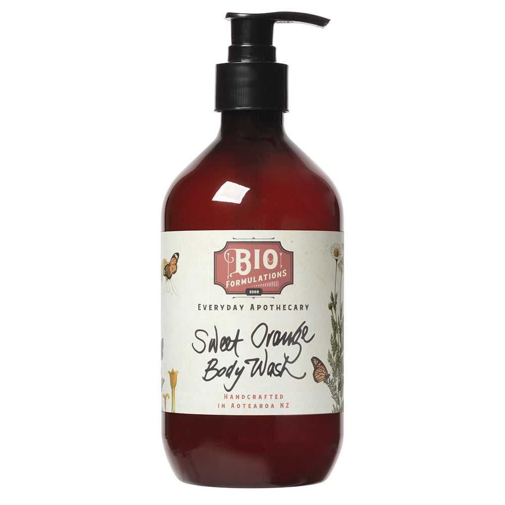 Sweet Orange Body Wash. Natural Body Wash by BioFormulations